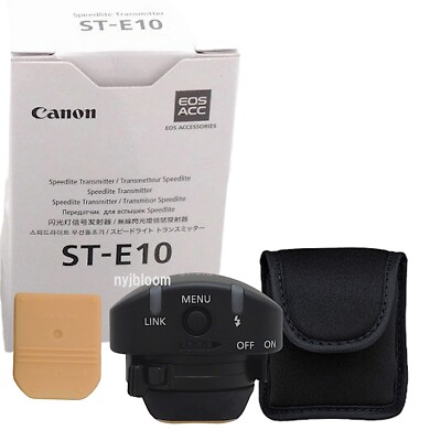 New CANON Speedlite Transmitter ST-E10 for EOS R3, R6II, R7, R8, R10 ...