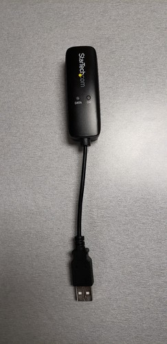 STARTECH.COM USB56KEMH USB 56K External Fax Modem/ Dial Up Internet ...