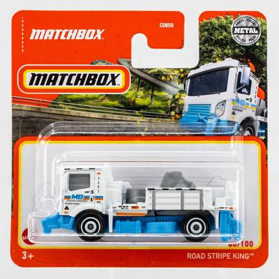 2022 Matchbox #60 Road Stripe King™ WHITE | MB MATCHBOX FREEWAY ...