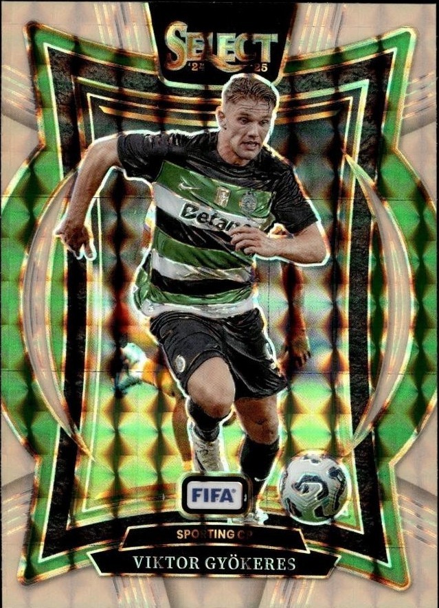 2024-25 Panini Select Fifa - Terrace Viktor Gyokeres #47 Orange ...
