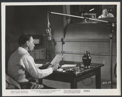 JOSE FERRER ROBERT FOULK in @Col The Great Man '57 RECORDING STUDIO | eBay