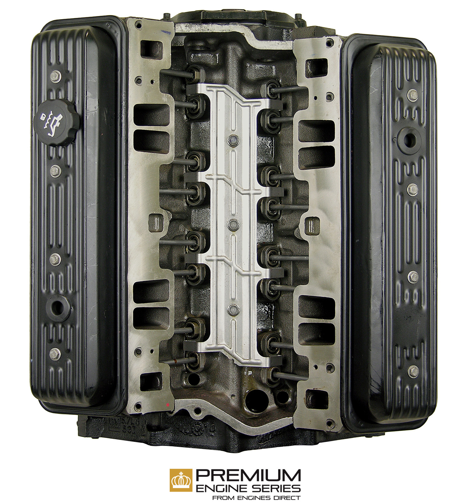 Chevrolet 5.7 Marine Engine 350 Vortec New Reman OEM Dressed ...