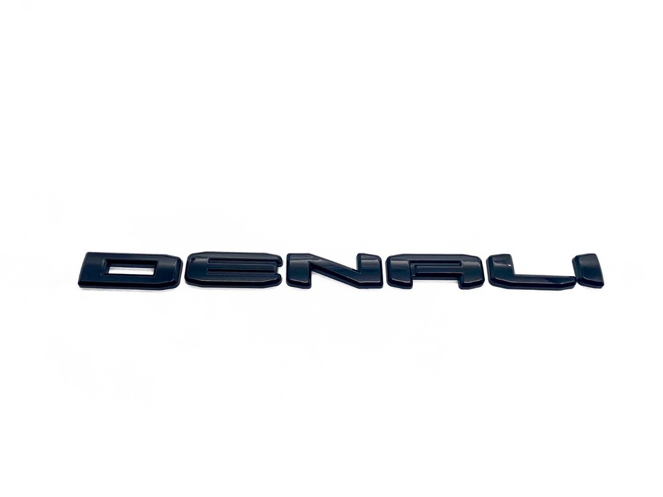 2021-2024 GMC Yukon Yukon XL Gloss Black Door Denali Emblems Overlay ...