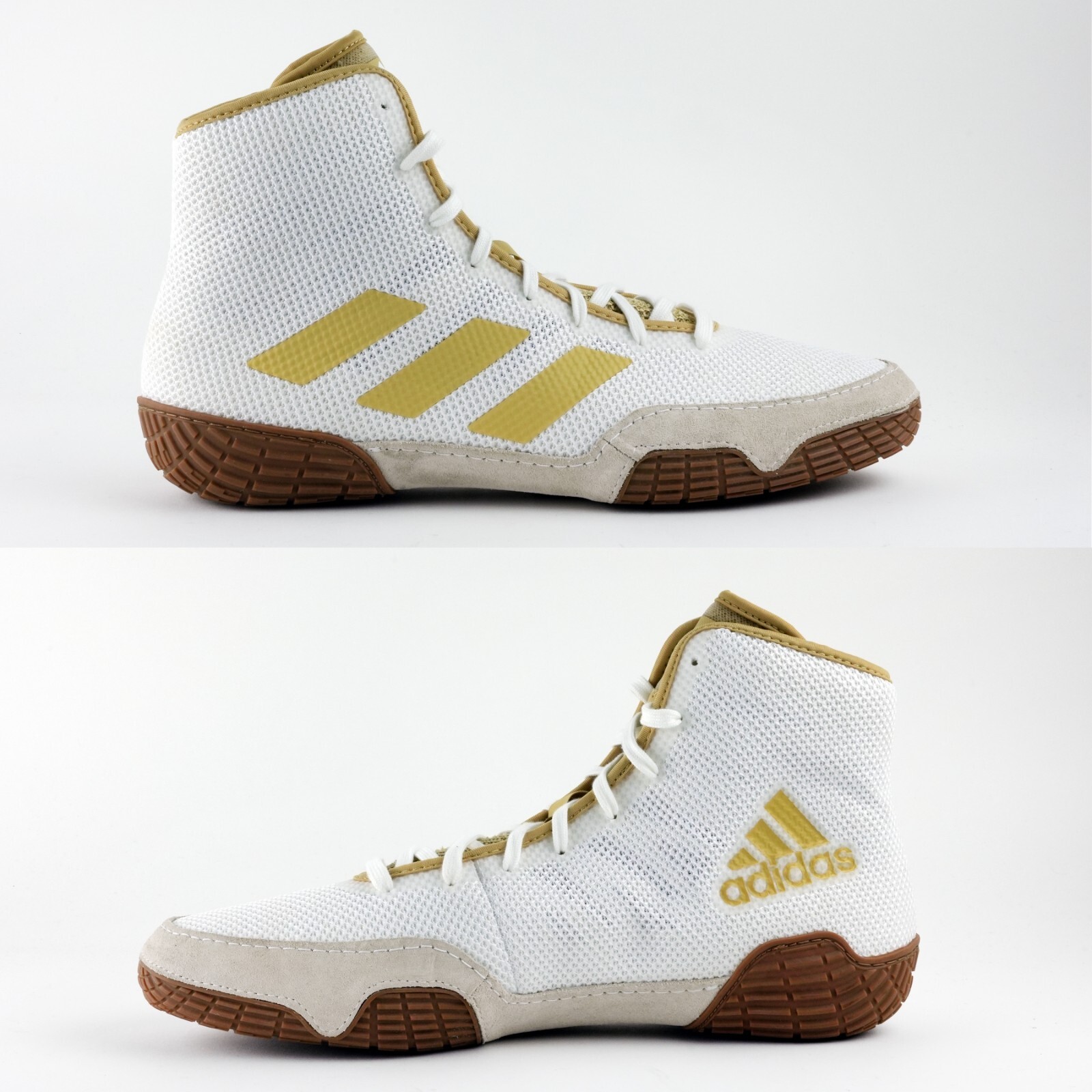 Adidas Men's Tech Fall 2.0 Wrestling Shoe Size 13, Color White/Vegas ...