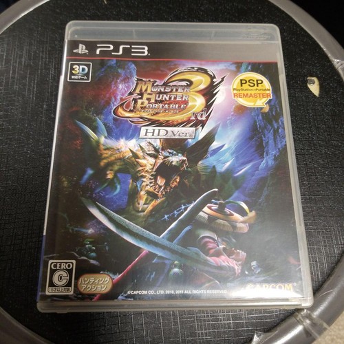 Sony PS3 PlayStation Monster Hunter Portable 3rd HD Ver Japanese Game ...