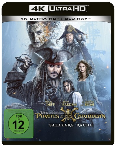 Pirates of the Caribbean 5 - Salazars Rache (4K Ultra HD) 2D) (4K UHD ...