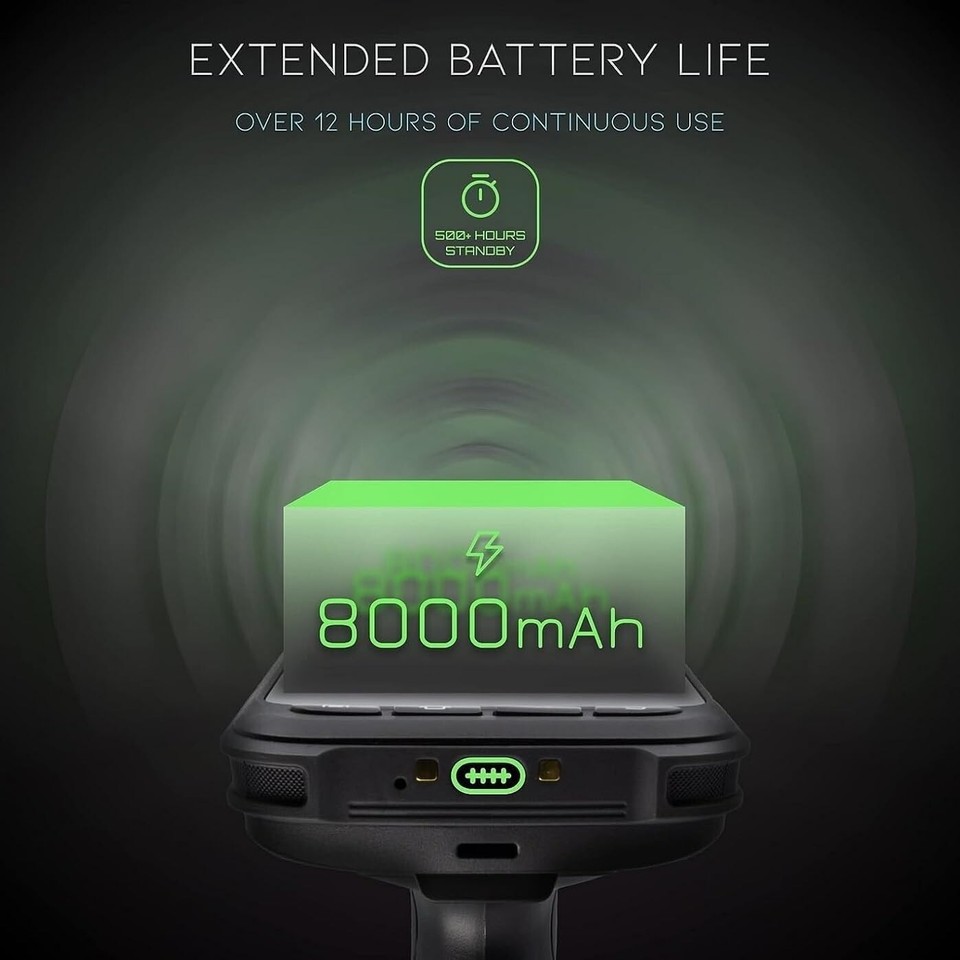 Ultra Rugged Android 13 Pistol-Grip Barcode Scanner Zebra SE4750 2D/1D ...