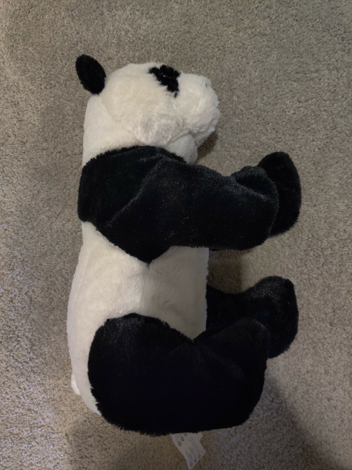 IKEA KRAMIG Toys Sitting Wildlife Panda Teddy Bear Soft toy Plush ...