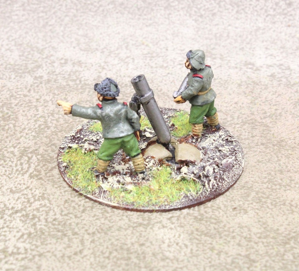 28mm Back of Beyond WARLORD CHINESE MORTAR Superb Painted Copplestone ...