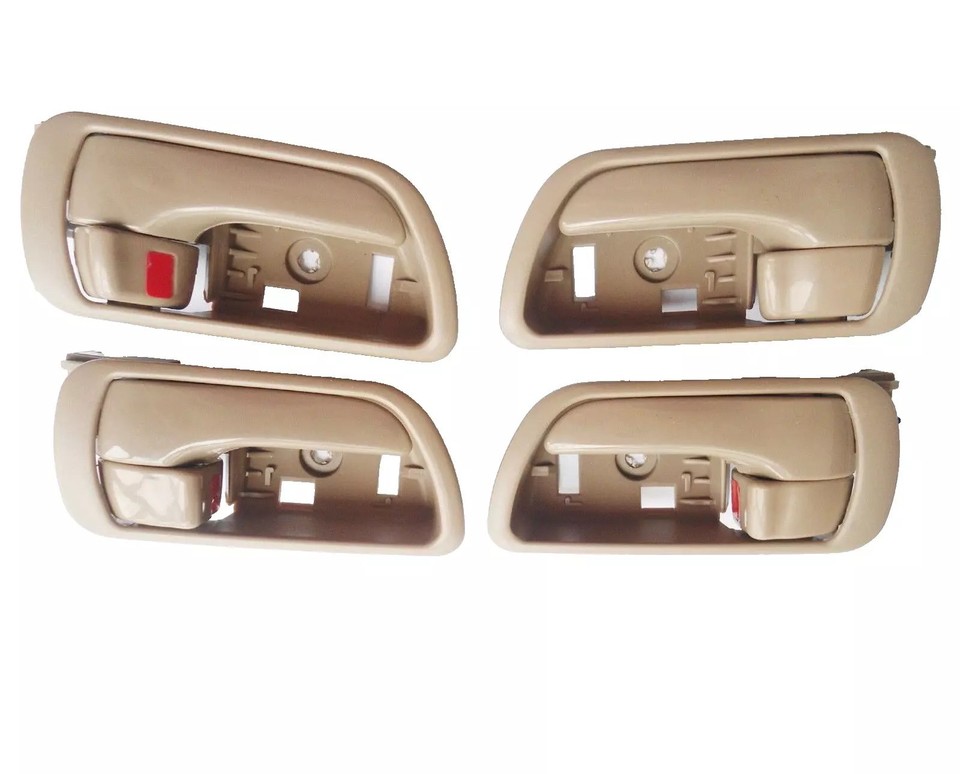 Fit 02-06 Toyota Camry Inside Inner Beige Front Rear Left Right Door ...