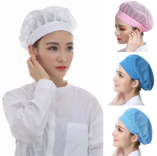 Hair Nets Work Hat Work Wear Cooking Hygienic Cap Chef Hat Hotel ...