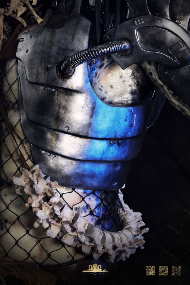 Deeptale Studio 1/1 Alien Hunter Predator P1 Bust Collectible Statue IN ...