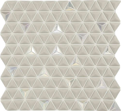 Starcastle 1" Triangle Glass Wall Mosaic (13 PC Per Carton) (11.77 SQFT ...