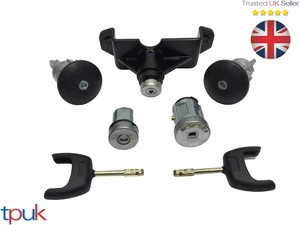 FORD TRANSIT LOCK SET 2006 - 2011 COMPLETE SET MK7 AND 2 KEYS 2.4 2.2 ...