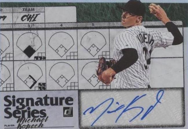 2019 Panini Donruss - Signature Series Michael Kopech #SS-MK (AU, RC ...