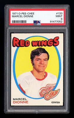 1971 O-Pee-Chee #133 Marcel Dionne Rookie Card PSA 9 Well Centered | eBay