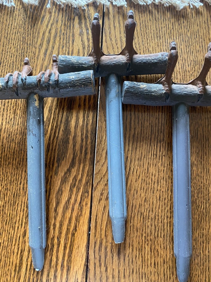 Rare Plastic Carry-Lite Doves Set Of 6 Duck Decoys With Feet Made In ...