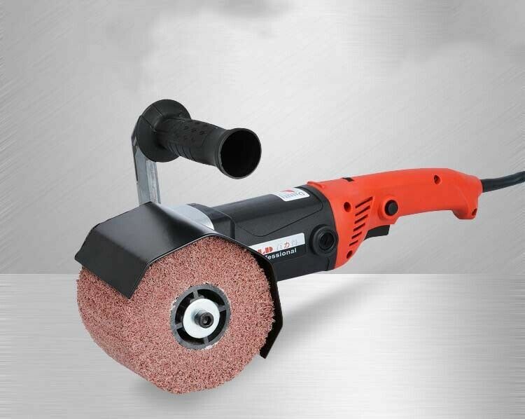 Electric Metal Burnishing Polishing Machine Manual Polisher Tool 110V ...