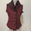 UGG Toscana Fur Shearling Vest Port Size M Medium Women's *Reversible ...