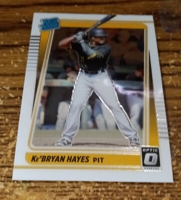 2021 Panini Donruss Optic Ke'Bryan Hayes Rated Rookie RC #43 Pittsburgh ...