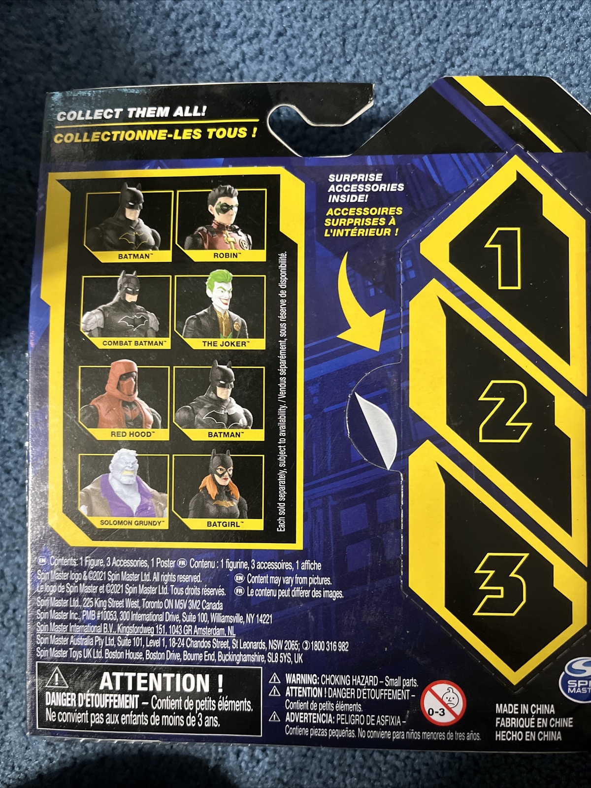 NEW SPIN MASTER DC UNIVERSE SOLOMON GRUNDY 3.75" FIRST EDITION FIGURE ...