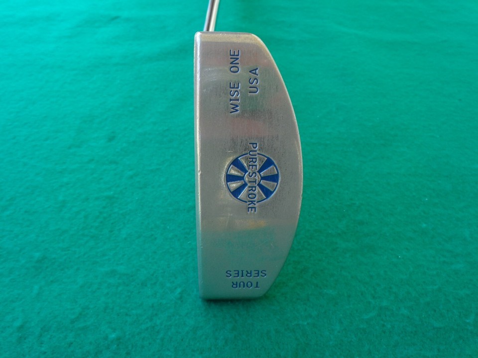 Rare Pure Stroke Wise One Tour Series Putter Mens RH Steel Golf Club ...