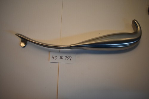 WM 4356754, 56755 SET OF 2 BAUER SIGMOID NOTCH RETRACTORS 8" RIGHT/LEFT ...