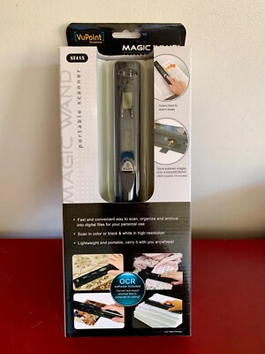 Magic Wand Portable Scanner ST415 By VuPoint Solutions | eBay