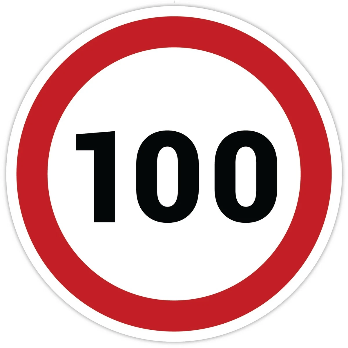 German Speed Limit Signs