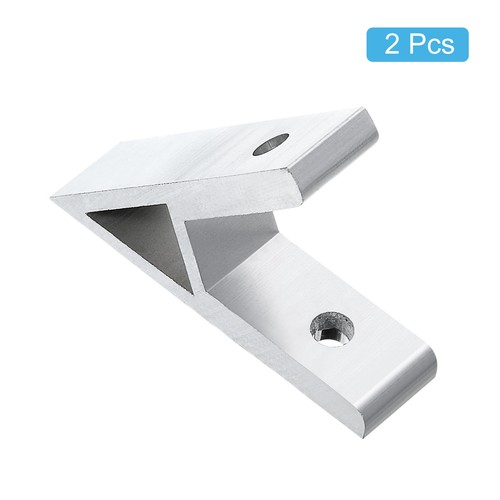 2Pcs 45 Degree Angle Aluminum Profile Corner Brackets 2020 Series ...