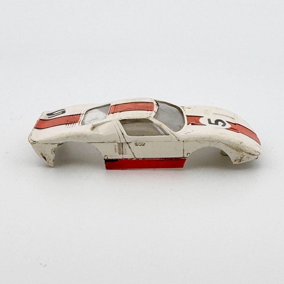 Salvage Yard Aurora Ford GT40 Body, White, Fits TJet Chassis | eBay