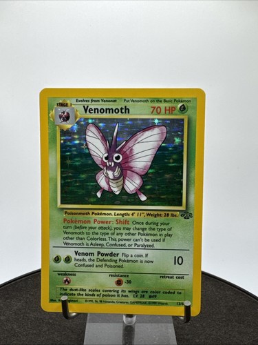 Pokémon TCG Venomoth Jungle 13/64 Holo Unlimited Holo Rare | eBay