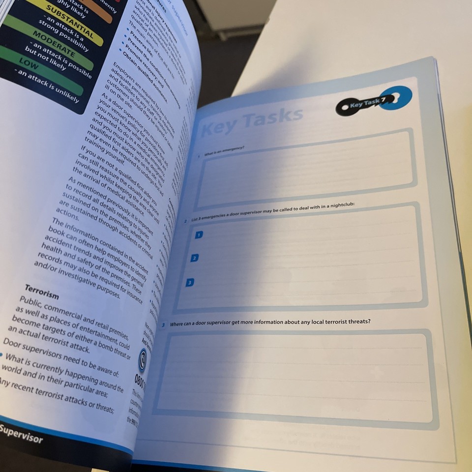 Working as a Door Supervisor Course Book - Andy Walker/Sharon Porter ...