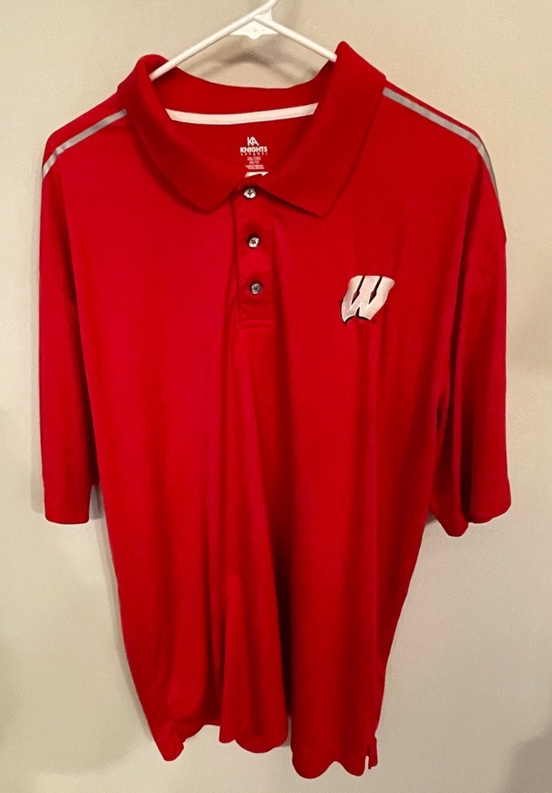 University of Wisconsin UW Badger Polo Shirt, Size Adult 2XL, XXL | eBay