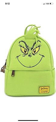 Loungefly The Grinch Mini Backpack | eBay