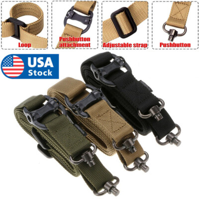 Retro Adjust Tactical Quick Detach QD 1 or 2Point Multi Mission 1.2 ...