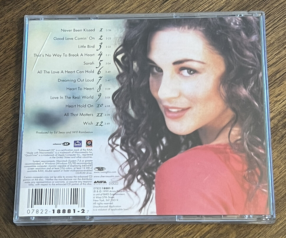 Love In The Real World [ENHANCED CD] SIGNED By Sherrie Austin (CD ...