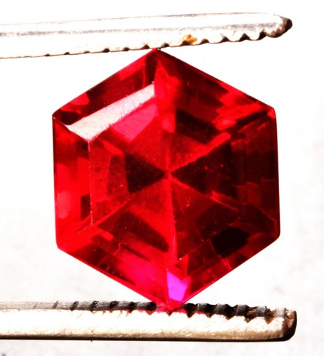 12.70 Cts. Natural Mozambique Red Ruby Fire Rose Shape Certified ...