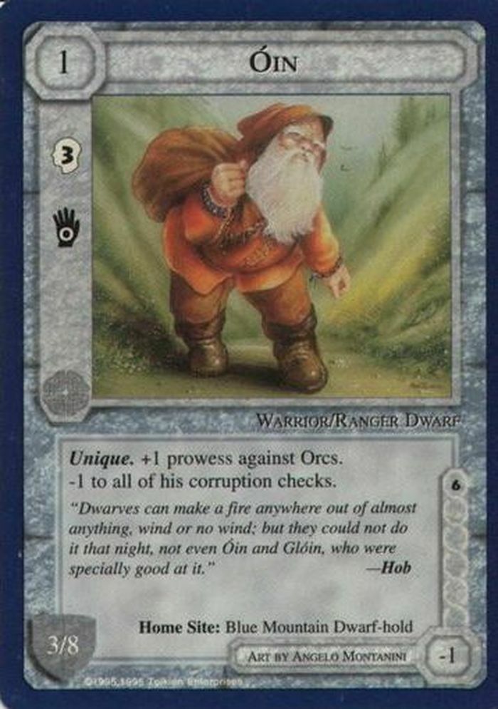 Meccg - Óin / Wizards Unlimited Eng | eBay