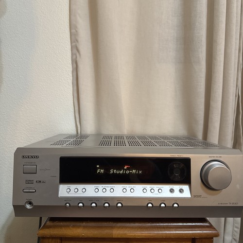 Onkyo TX SR303 5.1 Channel 325 Watt Receiver, NO REMOTE - Silver ...