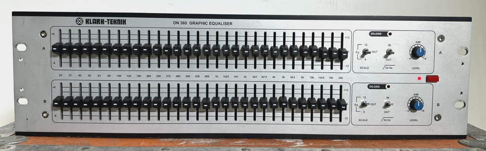 Klark -Teknik DN360 Graphic Equalizer W/Case (One) | eBay