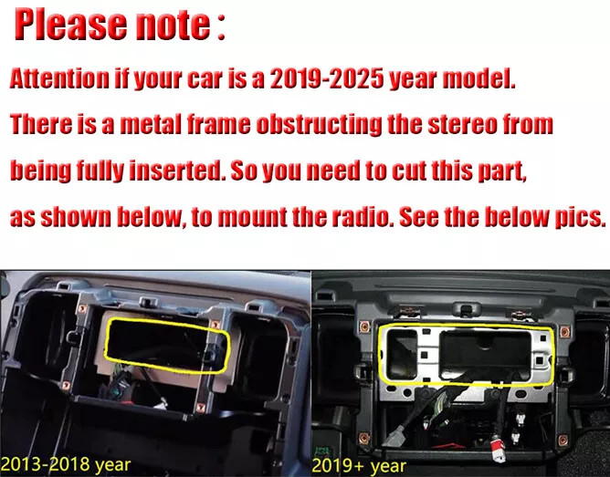 For Ram 1500 2500 3500 Radio 2019-2023 Carplay Android 13 Stereo GPS ...