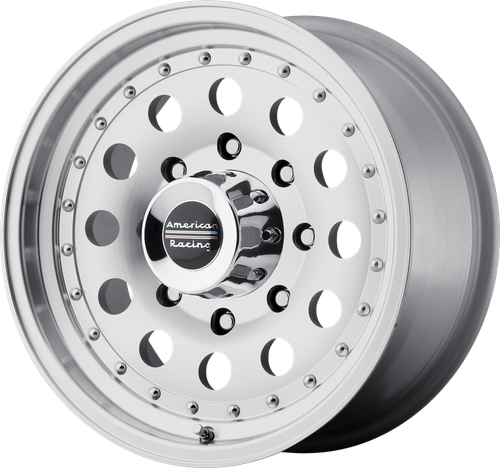 American Racing Ar62 Outlaw II 16x7/16x8 8x6.5/8x165.1 -8/0 Machine ...