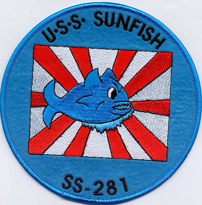 USS Sunfish SS 281 BC Patch Cat No C5991 | eBay