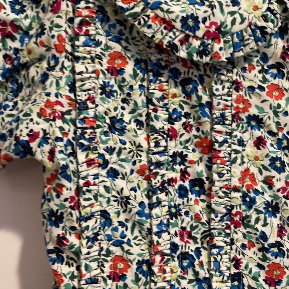 Rachel Riley Girls Floral Frills Dress Size 8Y NWT | eBay