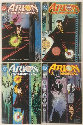 ARION THE IMMORTAL 1992 DC 4 Comic lot issues # 1 2 4 5 VF/NM Grade ...