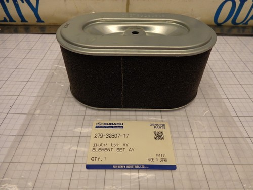 Robin Subaru 279-32607-17 Air Cleaner Filter Element Some EX27 OEM NOS ...