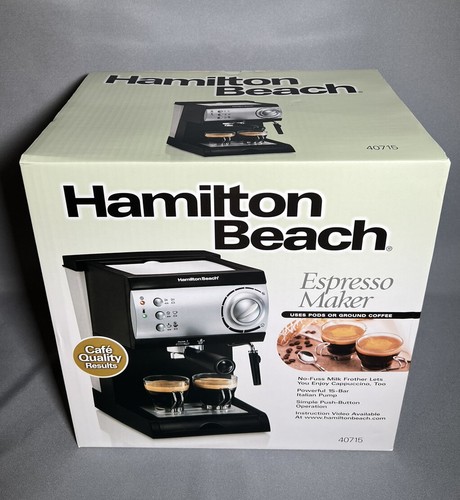 Hamilton Beach Espresso Maker Model 40715 40094407156| eBay