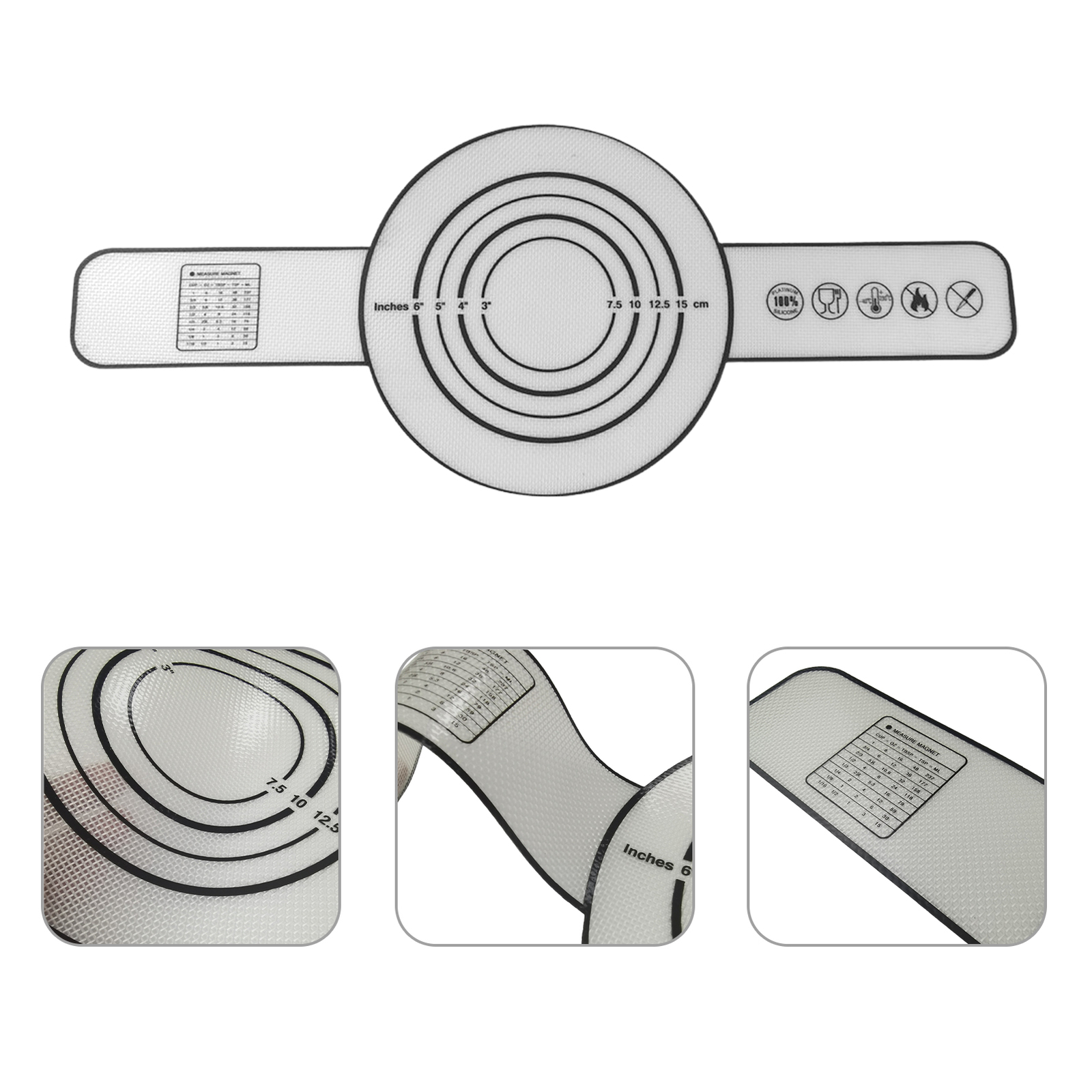 Bread Mat Silicone Bread Sling Baking Supplies Reusable Pad For Dough ...