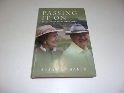 SUSAN G.BAKER PASSING IT ON AUTO JSA/COA SIGNED BOOK | eBay